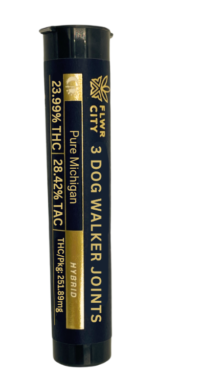 FLWR CITY COLLECTIVE - PURE MICHIGAN - 3PK DOG WALKER JOINTS