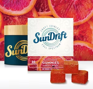 SUNDRIFT - SunDrift - Blood Orange Gummies - 100 mg
