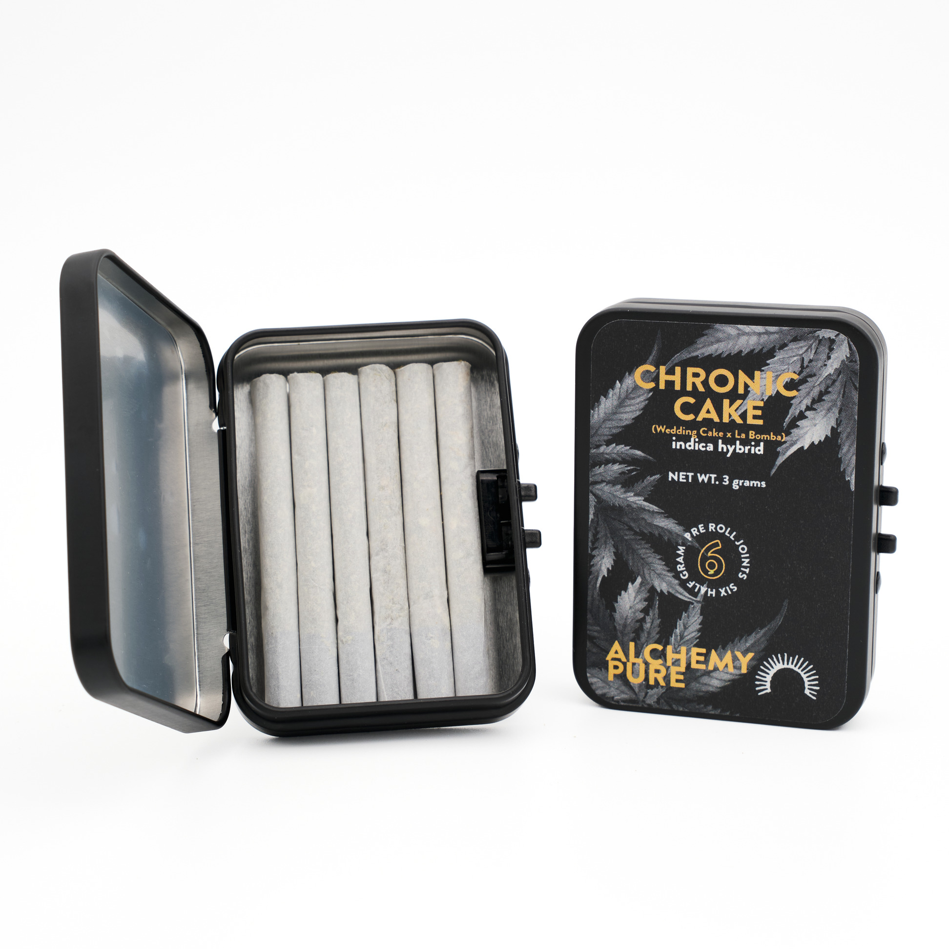 ALCHEMY PURE - ALCHEMY PURE - CHRONIC CAKE - KIEF INFUSED - 6PK