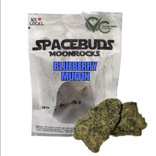 SPACEBUDS MOONROCKS - SPACEBUDS MOONROCKS - BLUEBERRY MUFFIN - 4 g
