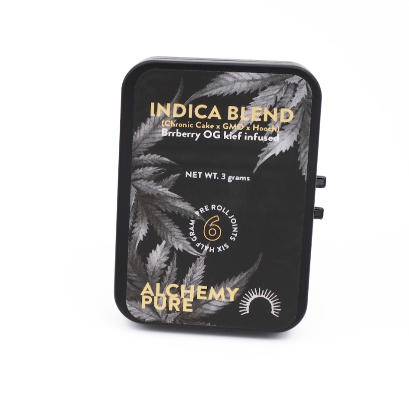 ALCHEMY PURE - ALCHEMY PURE - INDICA BLEND - INFUSED - 6PK