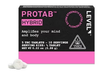 LEVEL - PROTAB - HYBRID EXTRA STRENGTH THC TABLET - 5PK