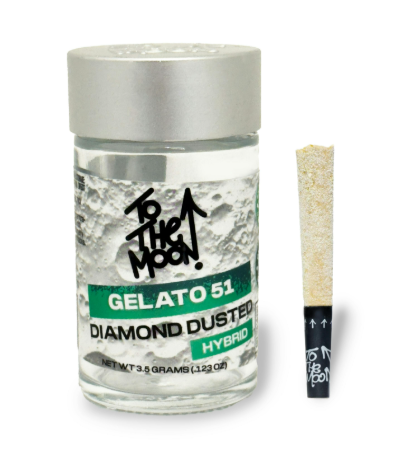 TO THE MOON - TO THE MOON - GELATO 51 - DIAMOND INFUSED 5PK - 3.5 g - 5 ...