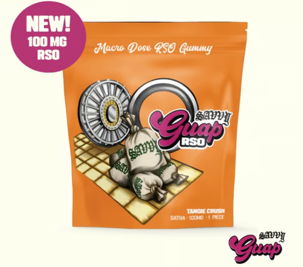 VERANO - SAVVY GUAP - TANGIE CRUSH RSO - 100MG 1PC