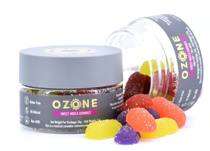 OZONE - ASSORTED SWEET INDICA - 100MG (10PK) SOFT CHEWS | HERB SOCIAL ...