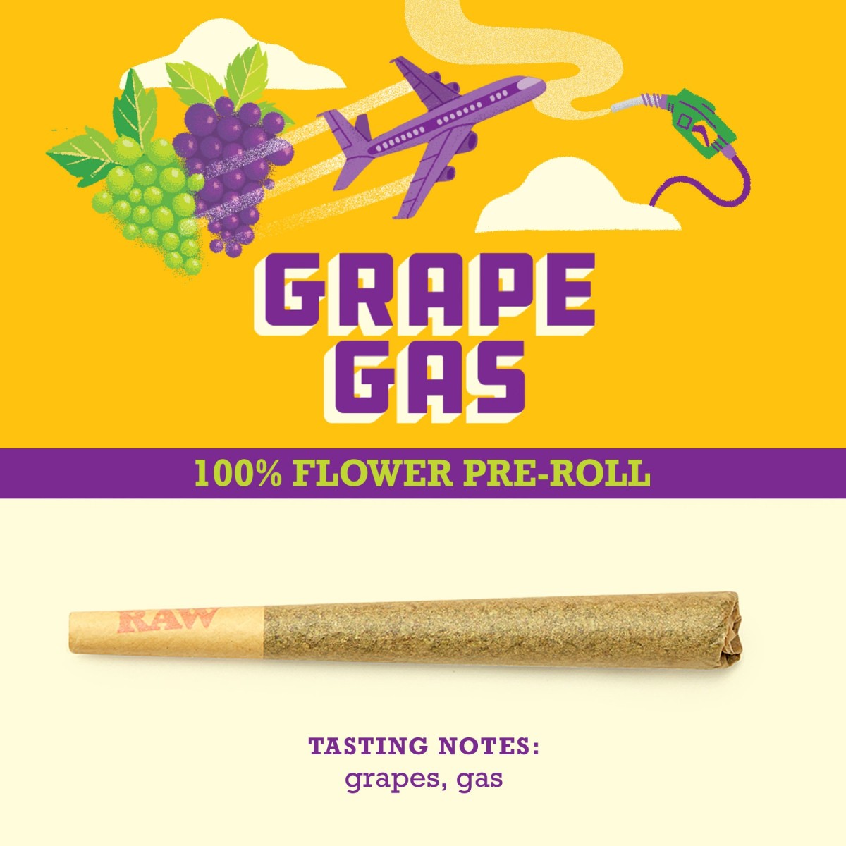 PAPER CRANE - 1g | Grape Gas