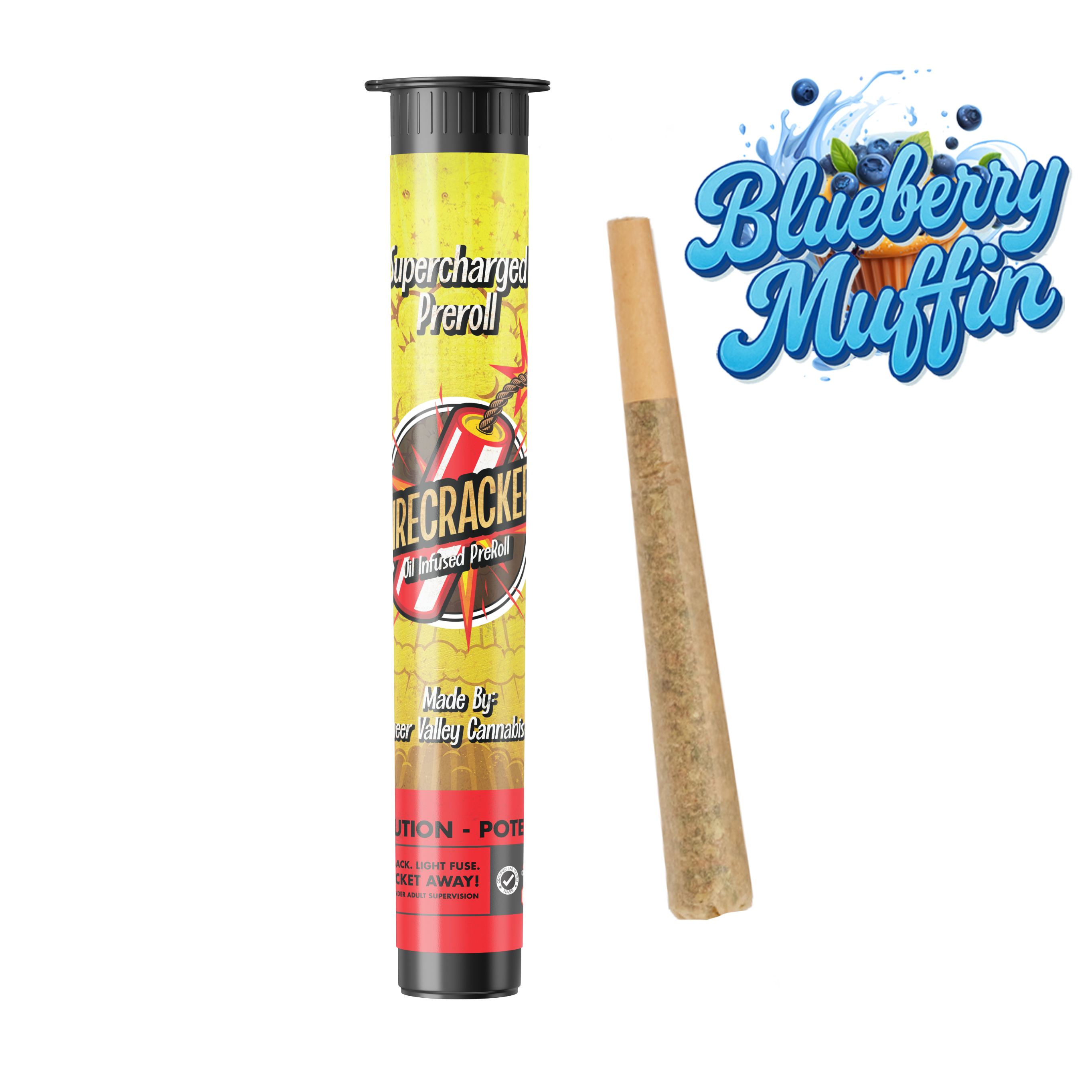 FIRECRACKERS - Blueberry Muffin