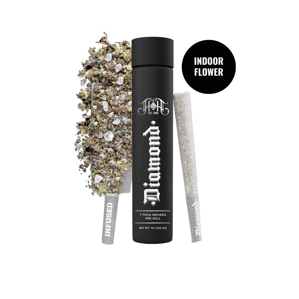 Shop Heavy Hitters Diamond Infused Preroll - Lemon Haze OG - 1 g by ...