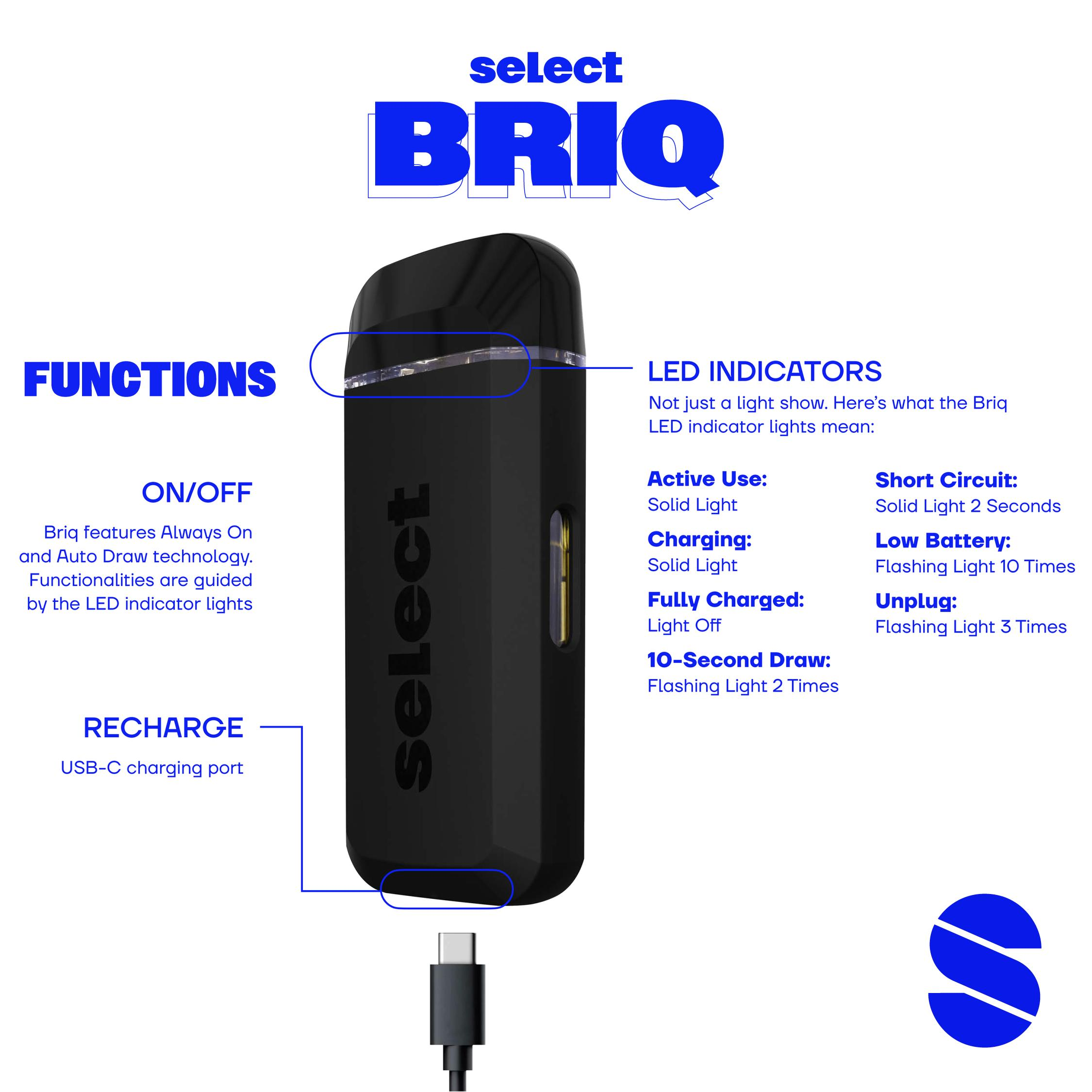 Shop Select Elite Briq | Biscotti - 2 g by SELECT | Le Flora Dispensary ...