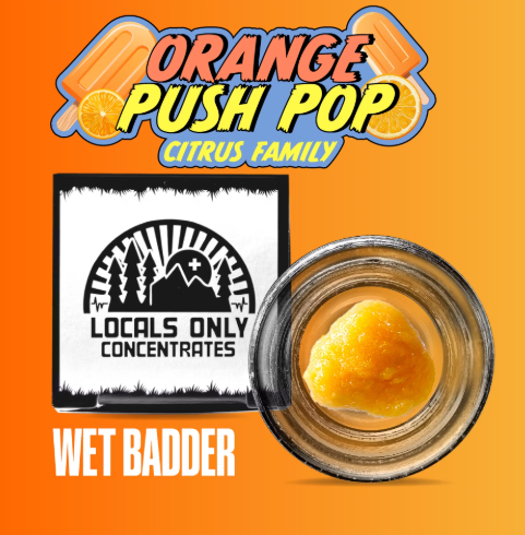 CLADE 9 - ORANGE PUSH POP (WET DIAMONDS) (1G)