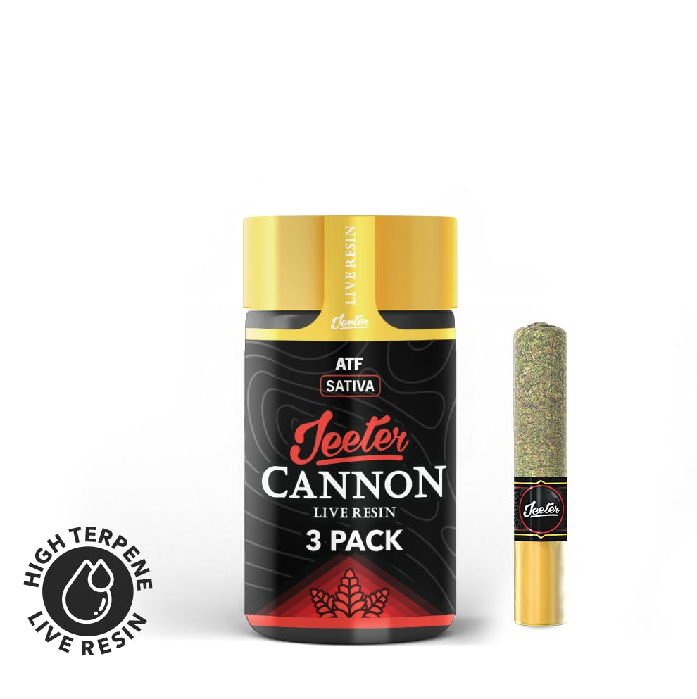 ATF | Live Resin Cannon Pack - 1.5 g - 3 Pack – Premium Cannabis ...