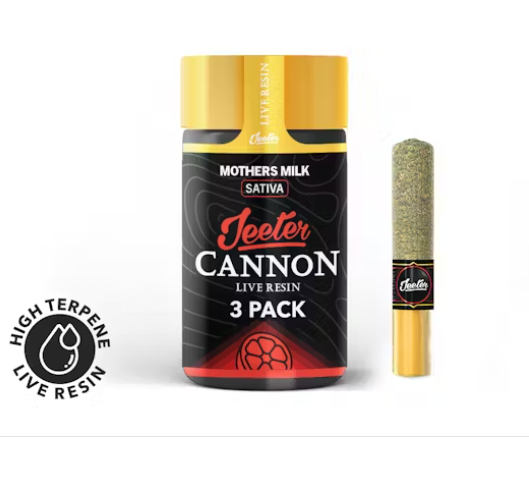 JEETER - MOTHERS MILK [S] - 3PK/0.5G RESIN INFUSED PREROLL