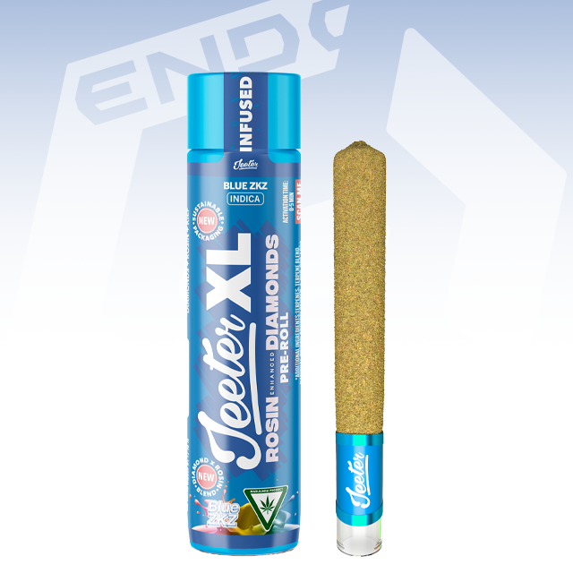 JEETER | BLUE ZKZ ROSIN & DIAMOND INFUSED JEETER XL | PREROLL | 2G ...