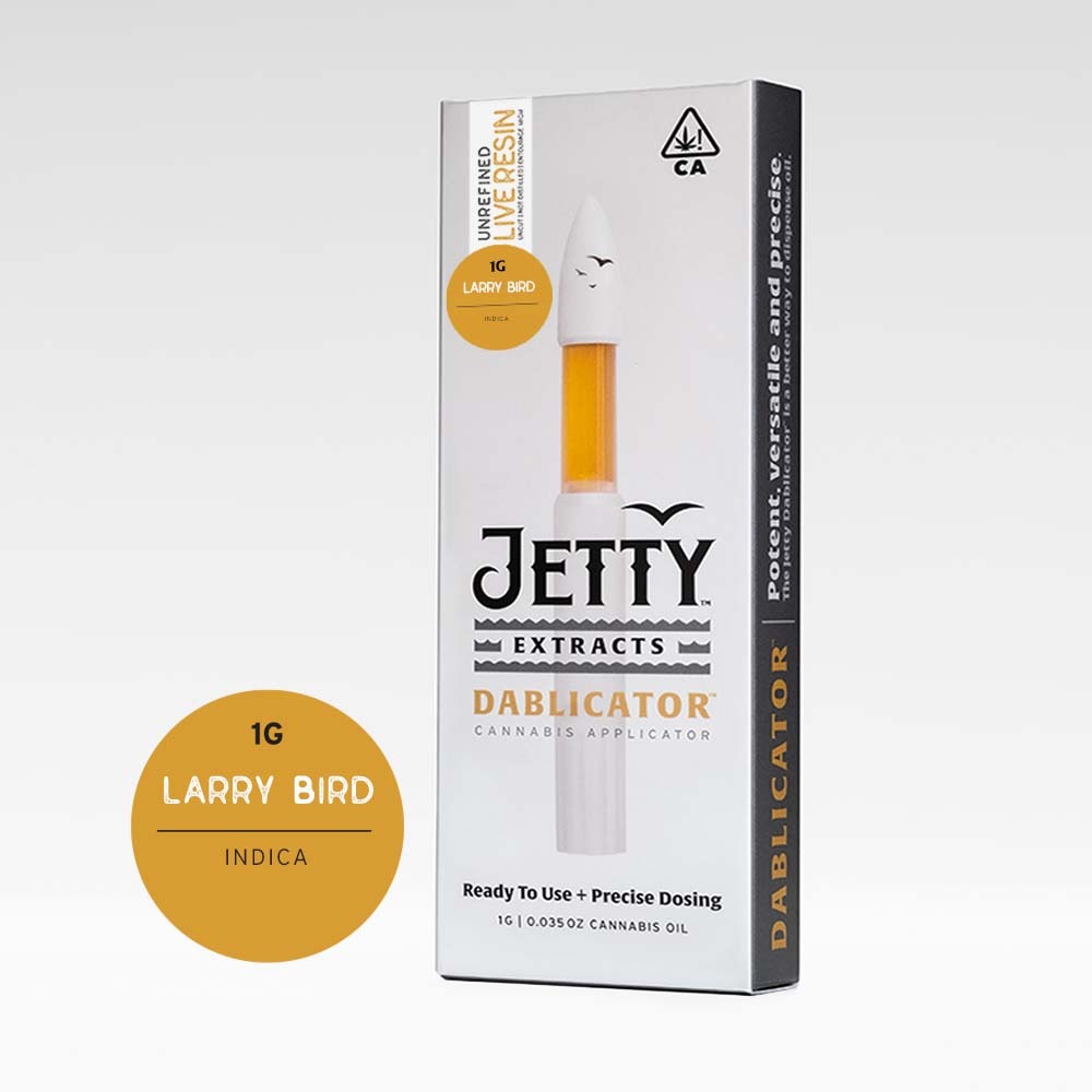 JETTY EXTRACTS - LARRY BIRD UNREFINED LIVE RESIN DABLICATOR - GRAM
