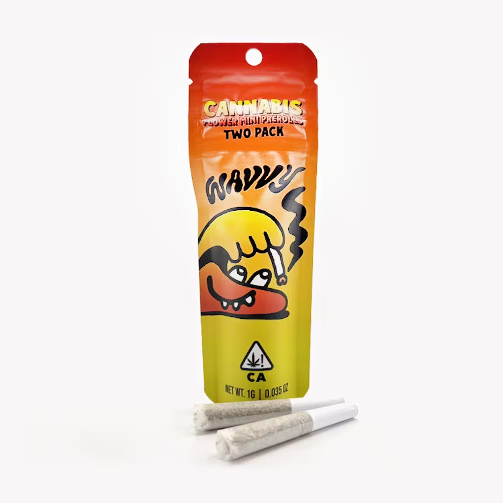 WAVVY - STRAWBERRY RUNTZ MINI PREROLL - 2 PACK