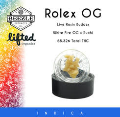 BEEZLE - ROLEX OG LIVE RESIN BUDDER - GRAM