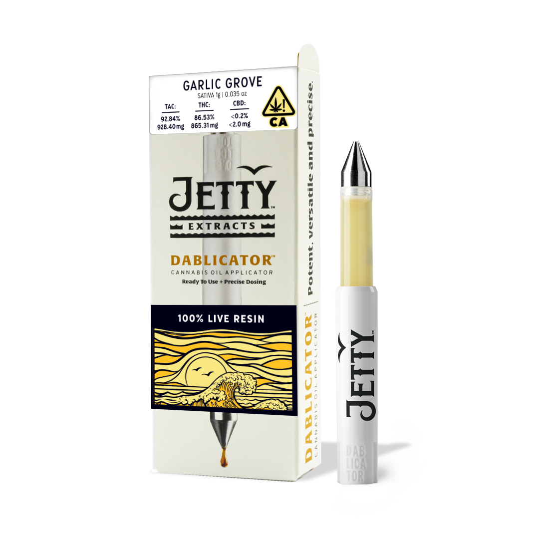 JETTY EXTRACTS - GARLIC GROVE LIVE RESIN DABLICATOR - GRAM
