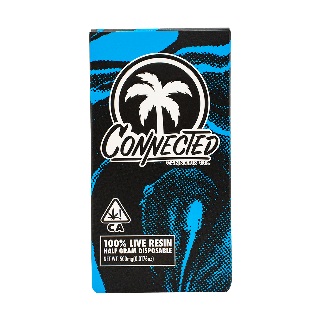 CONNECTED - GUSHERS LIVE RESIN DISPOSABLE - HALF GRAM