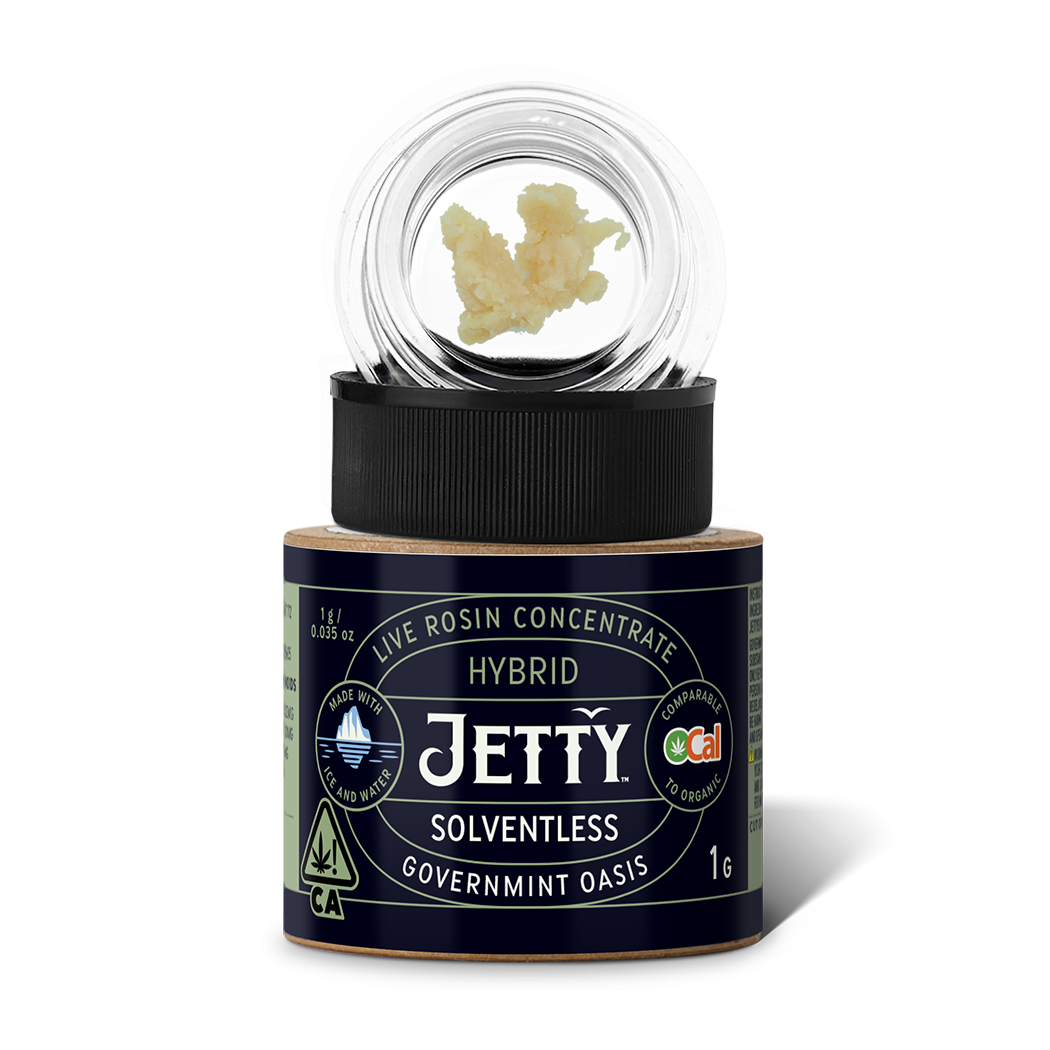 JETTY EXTRACTS - GOVERNMINT OASIS LIVE ROSIN - GRAM