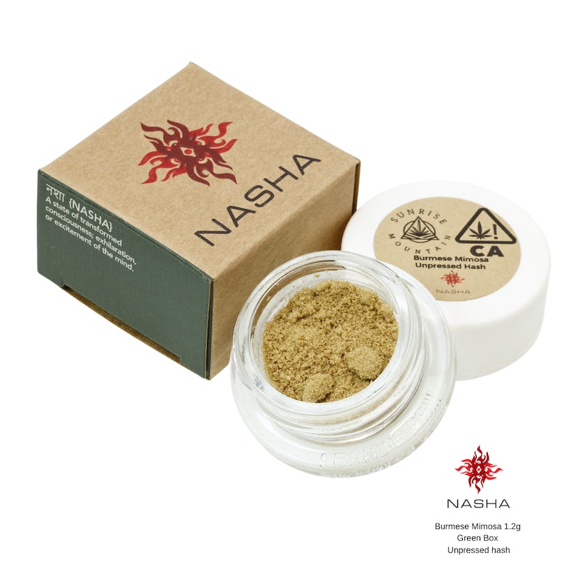 NASHA - BURMESE MIMOSA HASH - 1.2 GRAMS