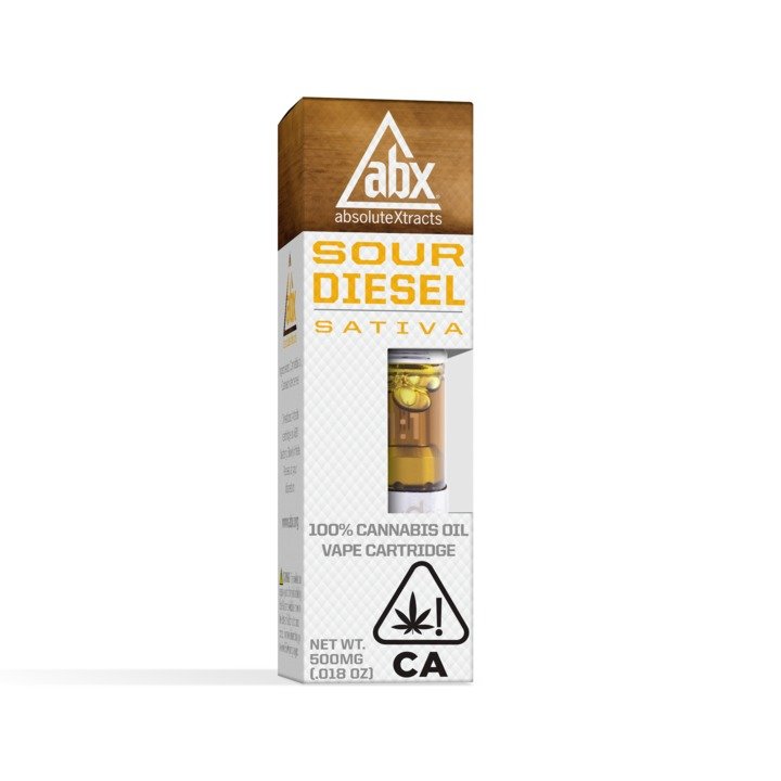 ABSOLUTE XTRACTS - SOUR DIESEL CARTRIDGE - HALF GRAM
