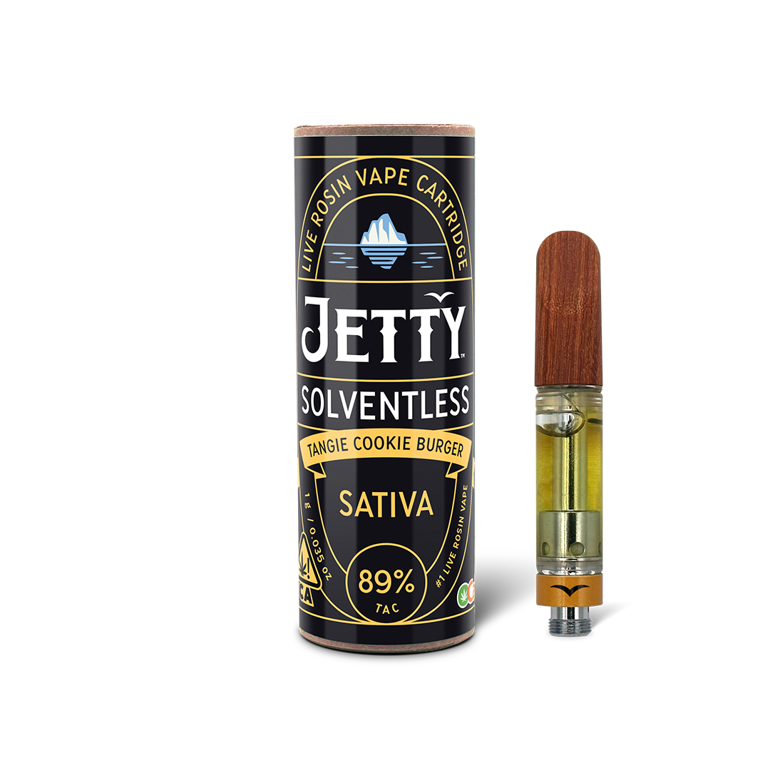 JETTY EXTRACTS - TANGIE COOKIE BURGER SOLVENTLESS CARTRIDGE - GRAM