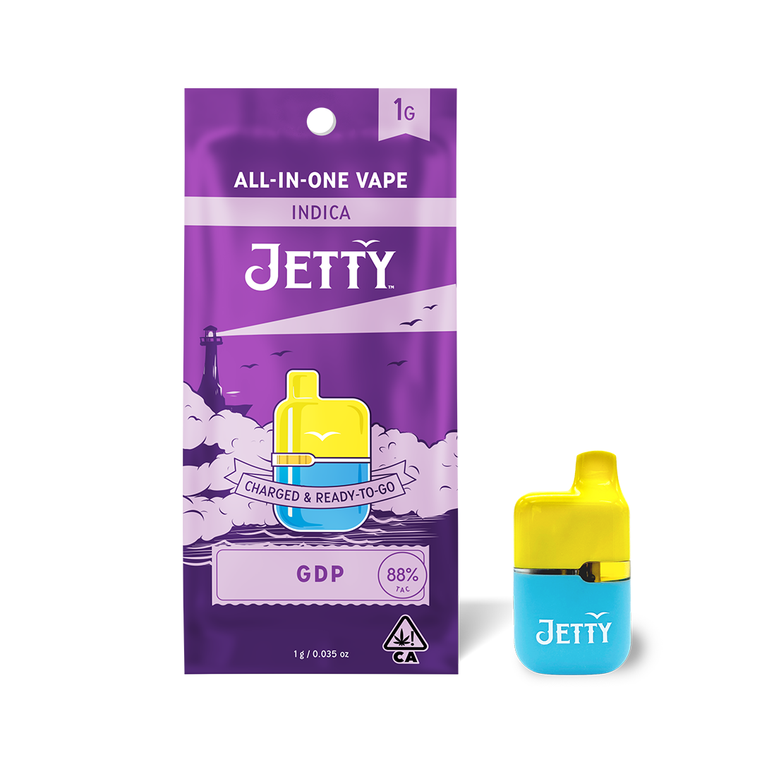 JETTY EXTRACTS - GDP HIGH THC MINI TANK - GRAM