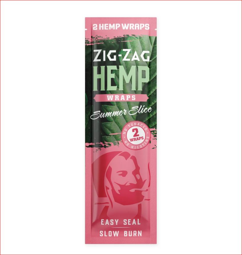 Zig Zag Summer Slice Hemp Wraps 2pk – Premium Cannabis Products Near Me