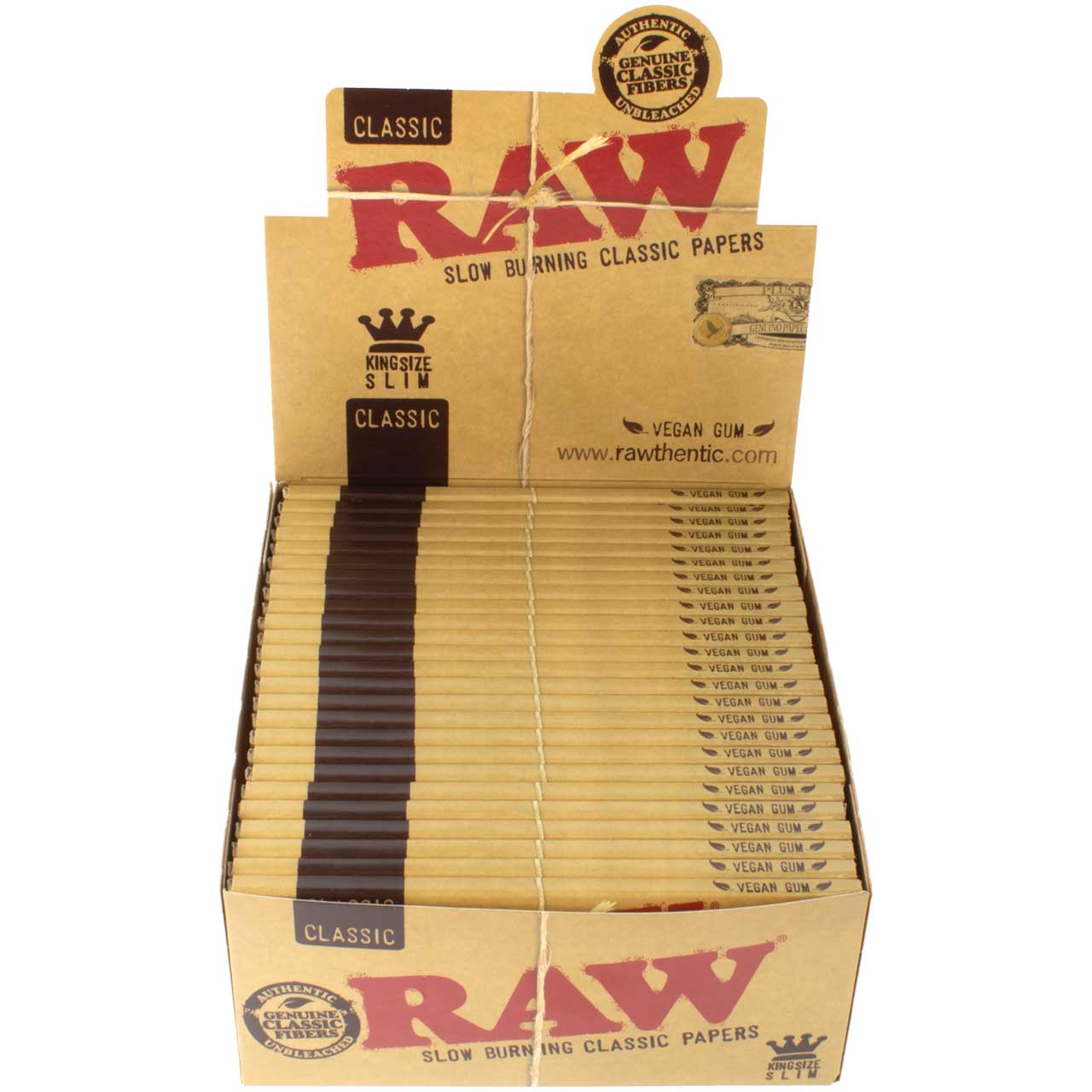 RAW Classic 1 1/4 Slow Burning Papers 50pk – Premium Cannabis Products ...