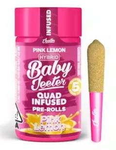 Baby Jeeter Pink Lemon 5pk Infused Prerolls – Premium Cannabis Products ...