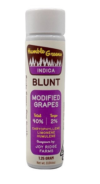 HUMBLE GREENS - MODIFIED GRAPES BLUNT 1 PACK 1.25G