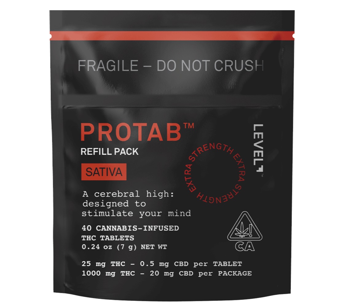LEVEL - SATIVA PROTAB 10/PK 1000MG