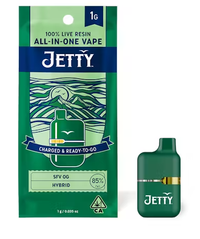 JETTY EXTRACTS - SFV OG LIVE RESIN MINI TANK AIO 1G