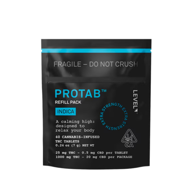 LEVEL - INDICA PROTAB REFILLS 1000MG 40/PK
