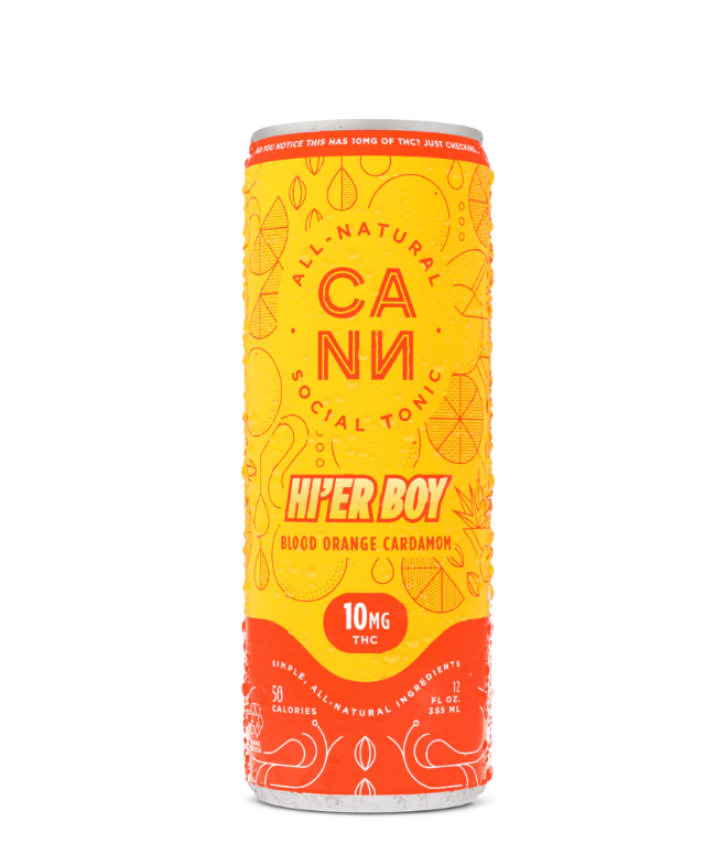 CANN - Blood Orange Cardamom Hi'er Tonic 10mg