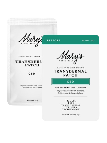 MARY'S MEDICINALS - CBD TRANSDERMAL PATCH