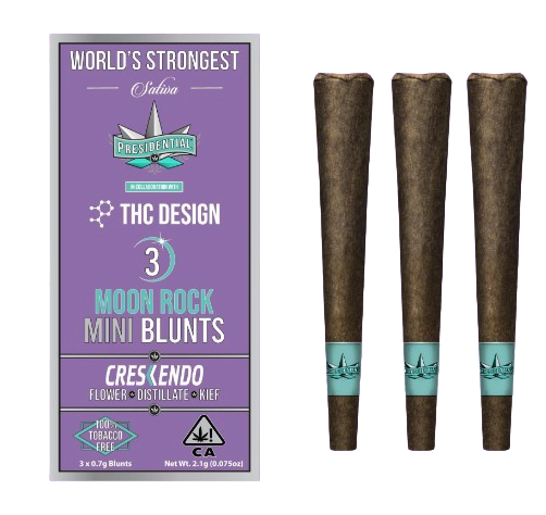 PRESIDENTIAL - CRESCENDO INFUSED MINI BLUNTS 3 PACK 2.1G