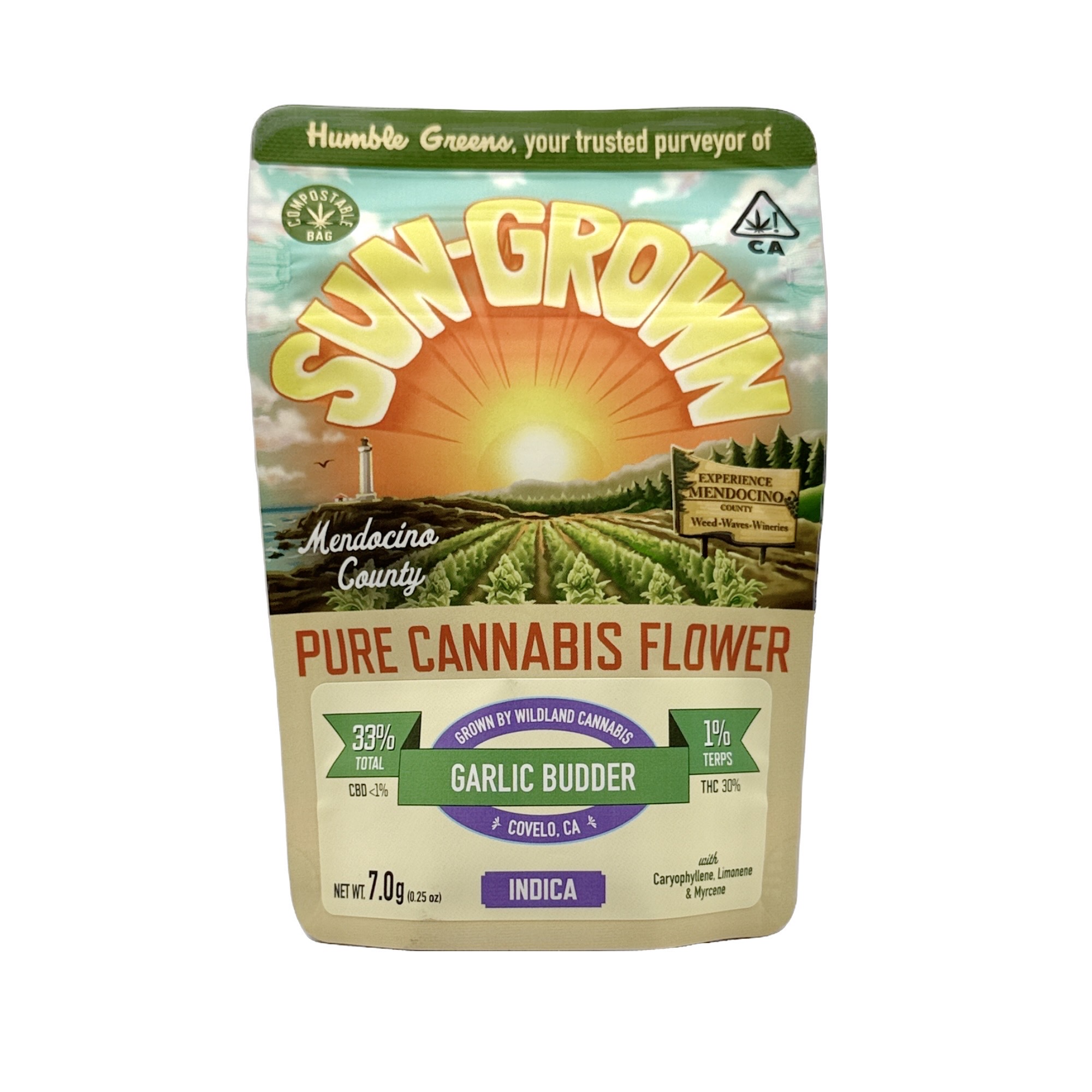 HUMBLE GREENS - Garlic Budder - Quarter Ounce