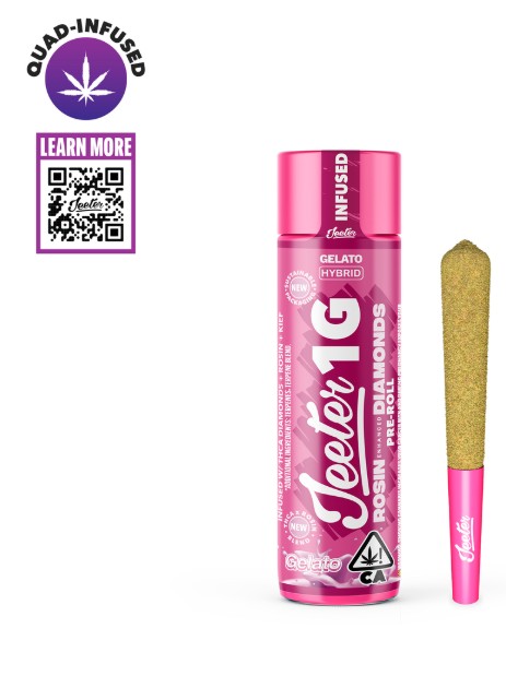 JEETER - GELATO QUAD INFUSED PREROLL 1G