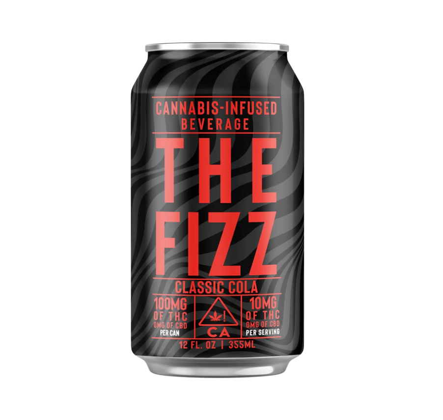 THE FIZZ - CLASSIC COLA FIZZ SPARKLING WATER 100MG (CAN)