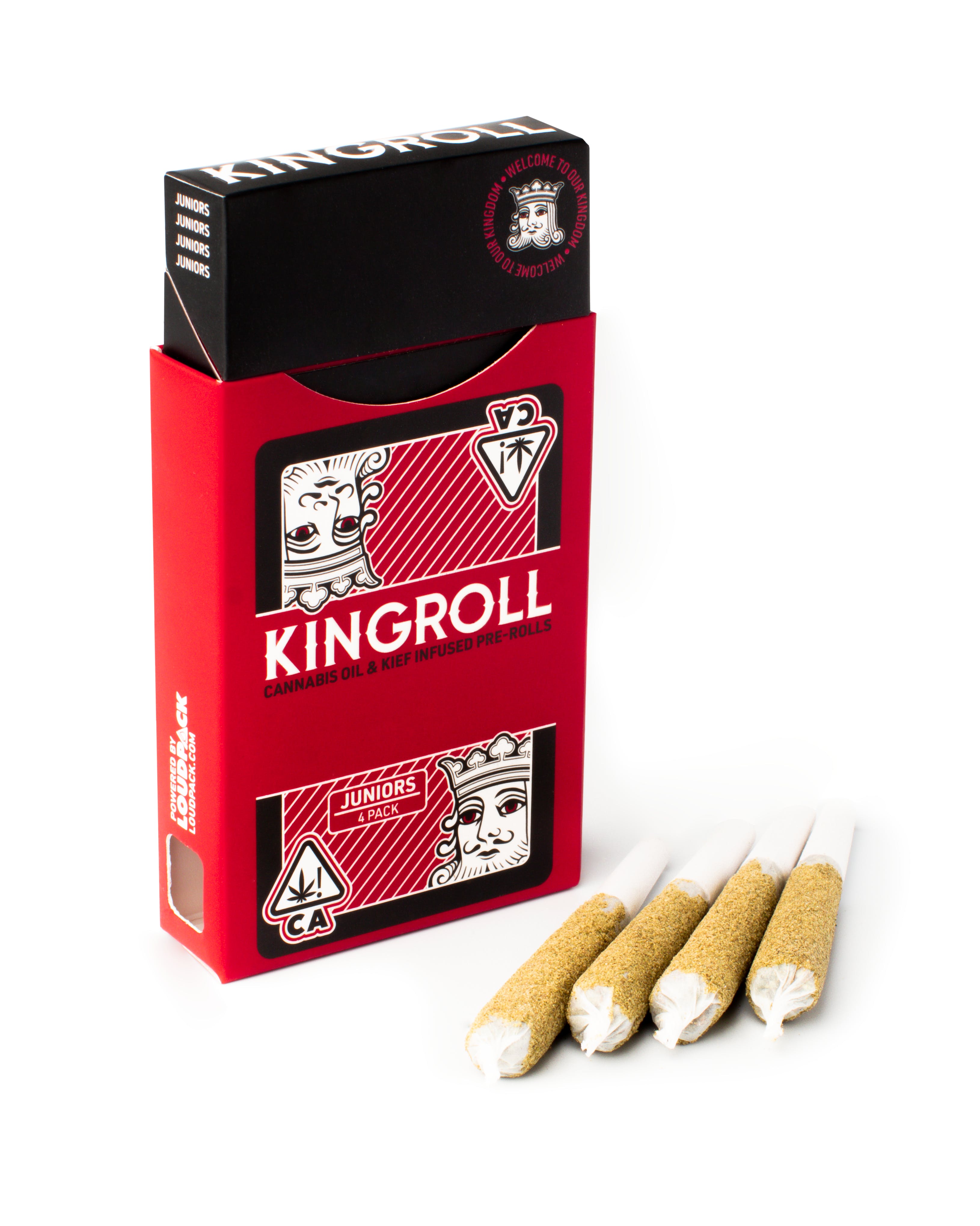 KINGROLL - BIRTHDAY CAKE X SKY OG INFUSED PREROLL 3G 4PK