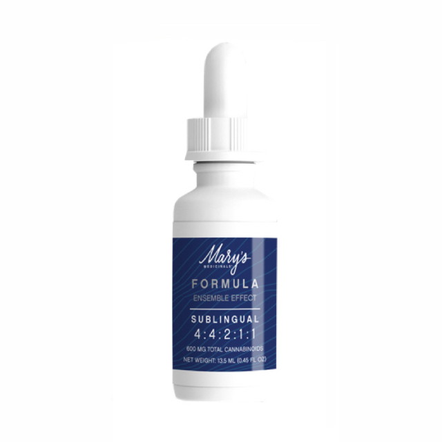 MARY'S MEDICINALS - 4:4:2:1:1 CBG:CBD:CBN:THC:THCA SUBLINGUAL THE ...