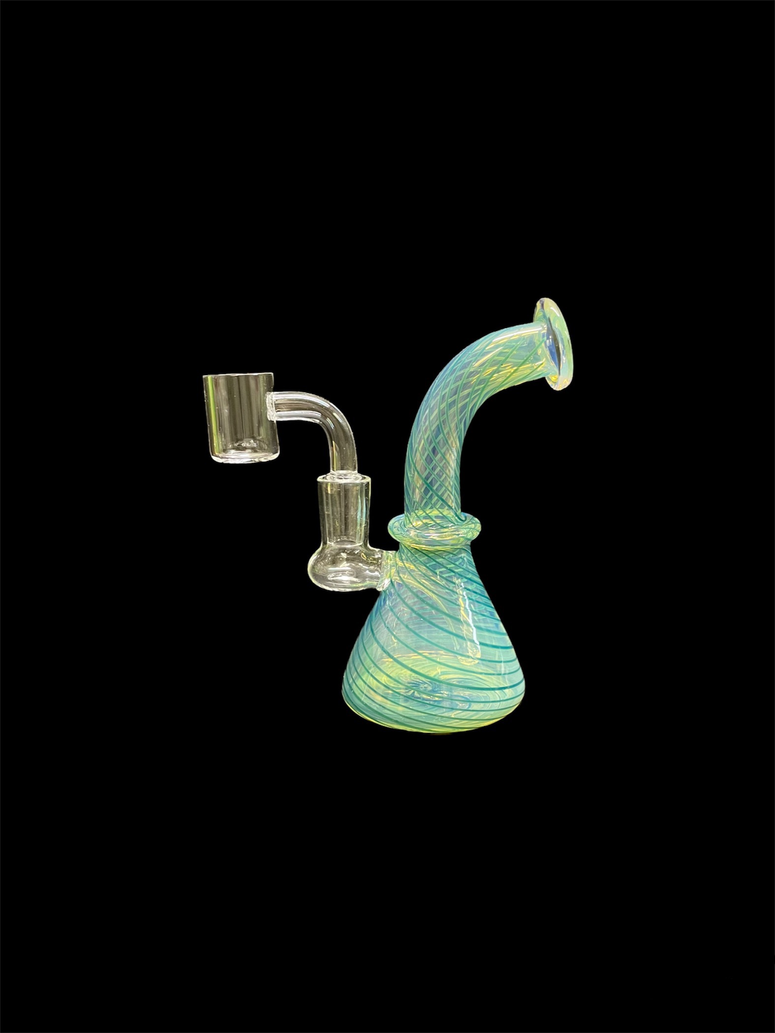 MIGHTY QUINN - #22 A MINI GLASS DAB RIG