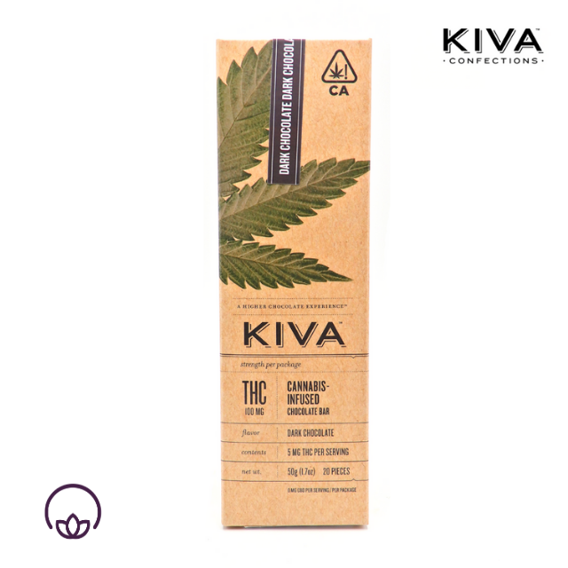 KIVA CONFECTIONS - DARK CHOCOLATE BAR