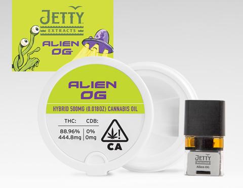 JETTY EXTRACTS - JETTY ALIEN OG PAX .5G