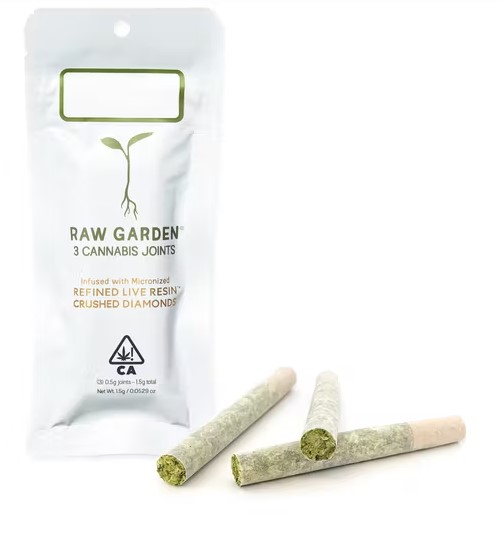 RAW GARDEN - HULA DANCER PREROLLS 1.5G 3/PK