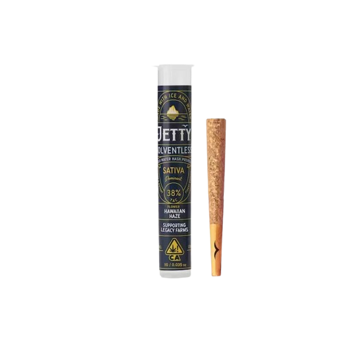 JETTY EXTRACTS - HAWAIIAN HAZE SOLVENTLESS PREROLL 1G