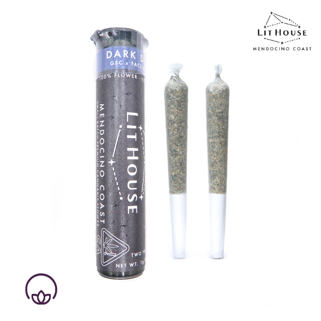 LITHOUSE FARM - DARK DOSI TWO-PACK PREROLLS 1G