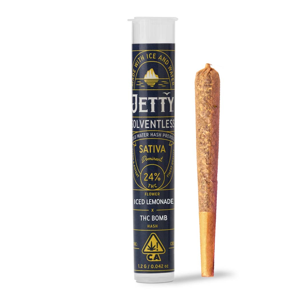 JETTY EXTRACTS - ICED LEMONADE SOLVENTLESS PREROLL 1.2G