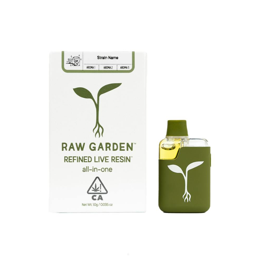 RAW GARDEN - DAY WRECKER LIVE RESIN AIO 1G